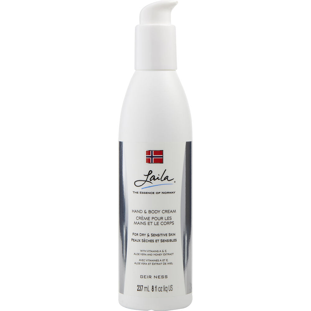 LAILA by Geir Ness HAND AND BODY CREAM 8 OZ– yallbeauty.store