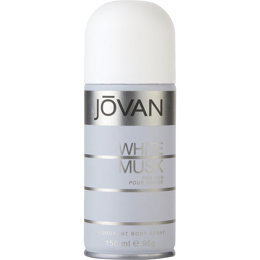 JOVAN WHITE MUSK by Jovan DEODORANT BODY SPRAY 5 OZ– yallbeauty.store