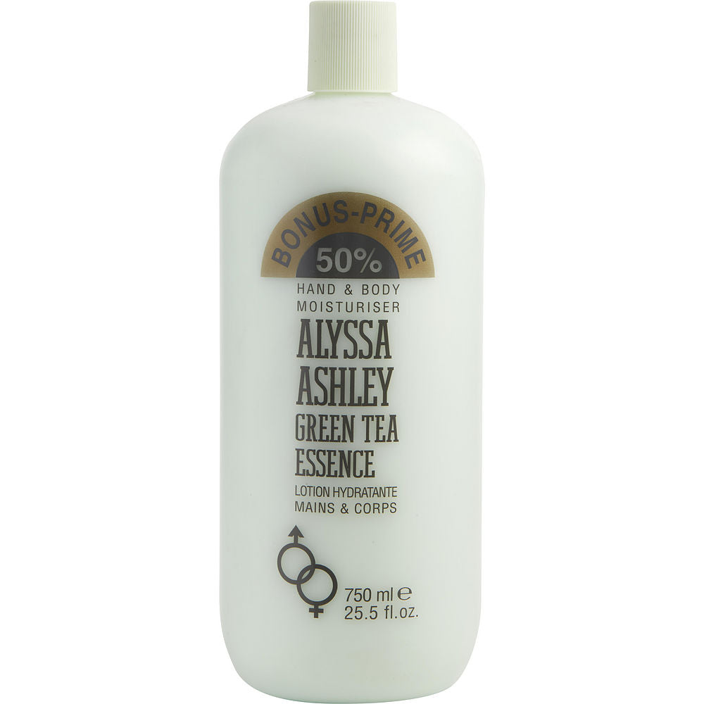 ALYSSA ASHLEY GREEN TEA ESSENCE by Alyssa Ashley HAND & BODY LOTION 25 ...